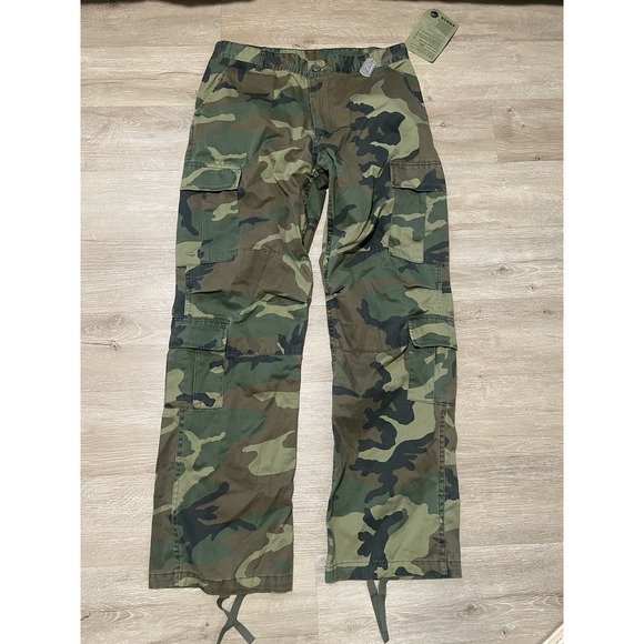 Rothco | Pants | Nwt Rothco Military Camouflage Bdu Sz M 3 To 35 Cargo ...